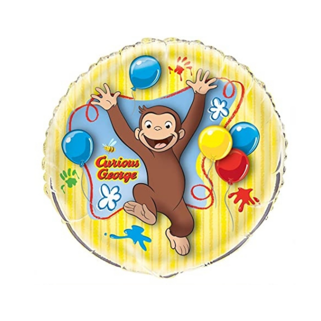 CURIOUS GEORGE FOIL BALLOON – CONFETTIMYPARTY