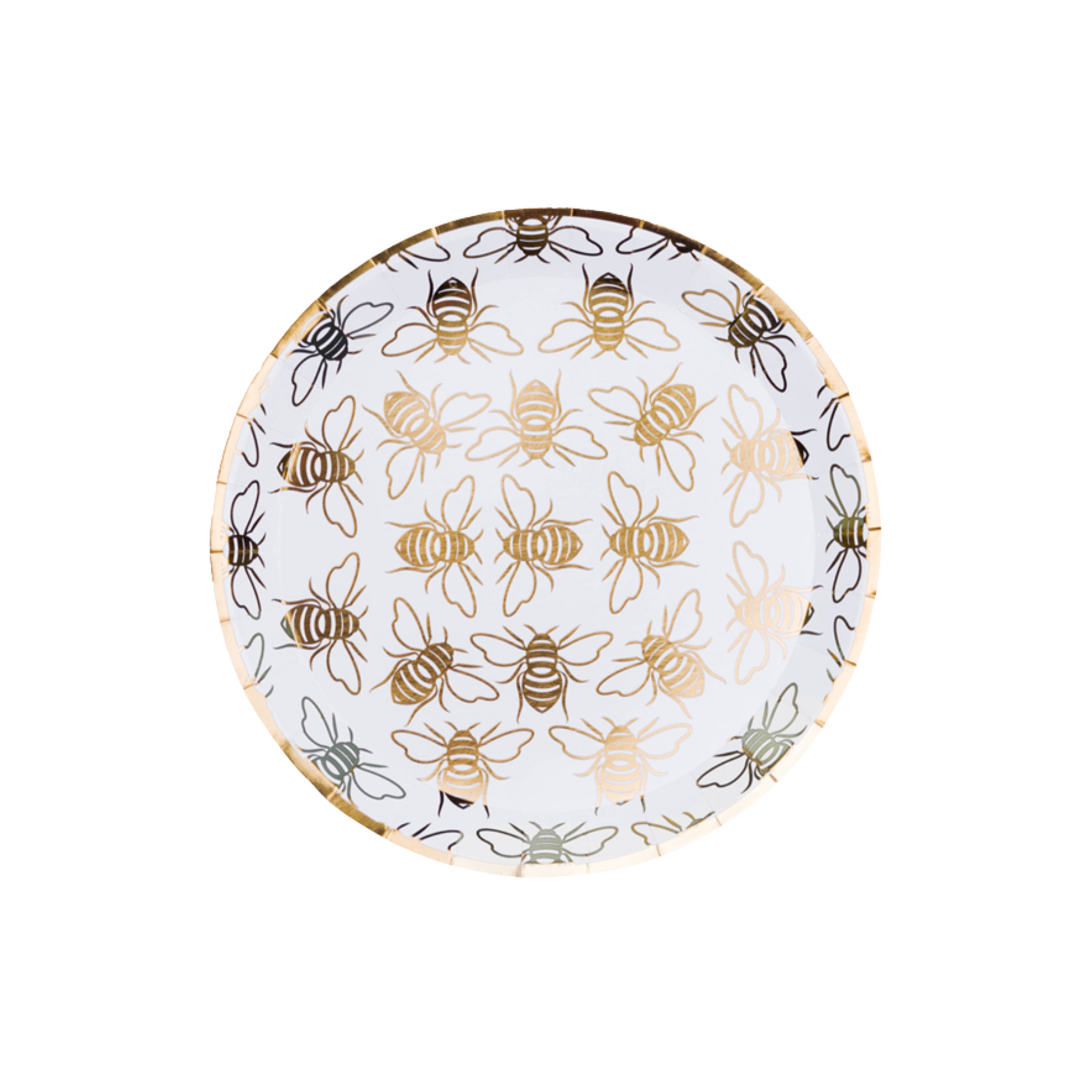 HEY, BAE-BEE SMALL DESSERT PLATES – CONFETTIMYPARTY