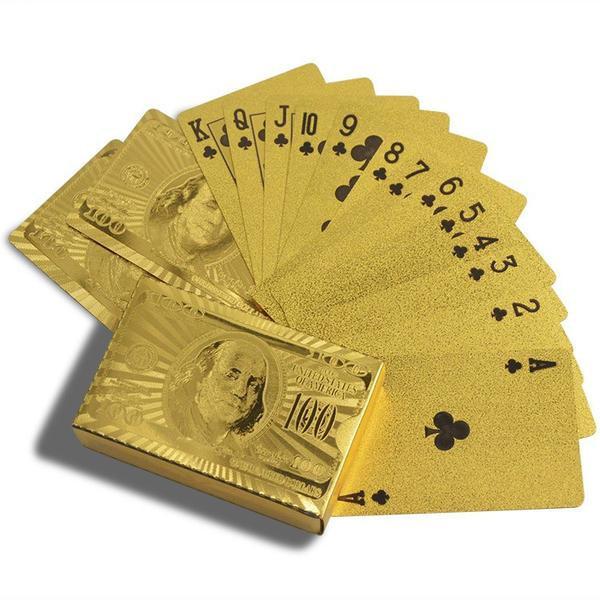 LUXE GOLD PLAYING CARDS – CONFETTIMYPARTY