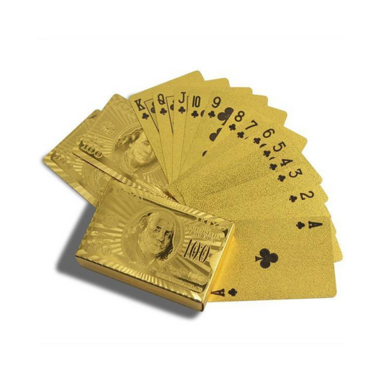 LUXE GOLD PLAYING CARDS – CONFETTIMYPARTY