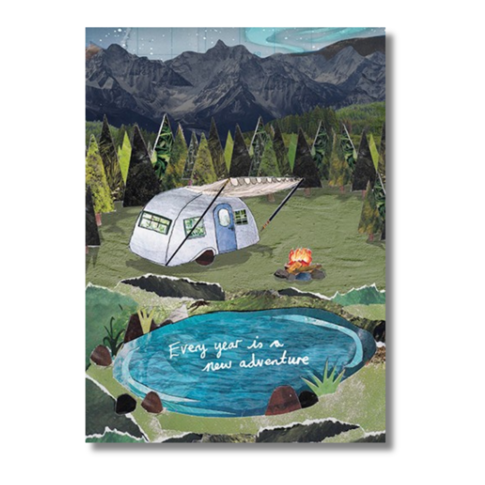 NEW ADVENTURE GREETING CARD – CONFETTIMYPARTY