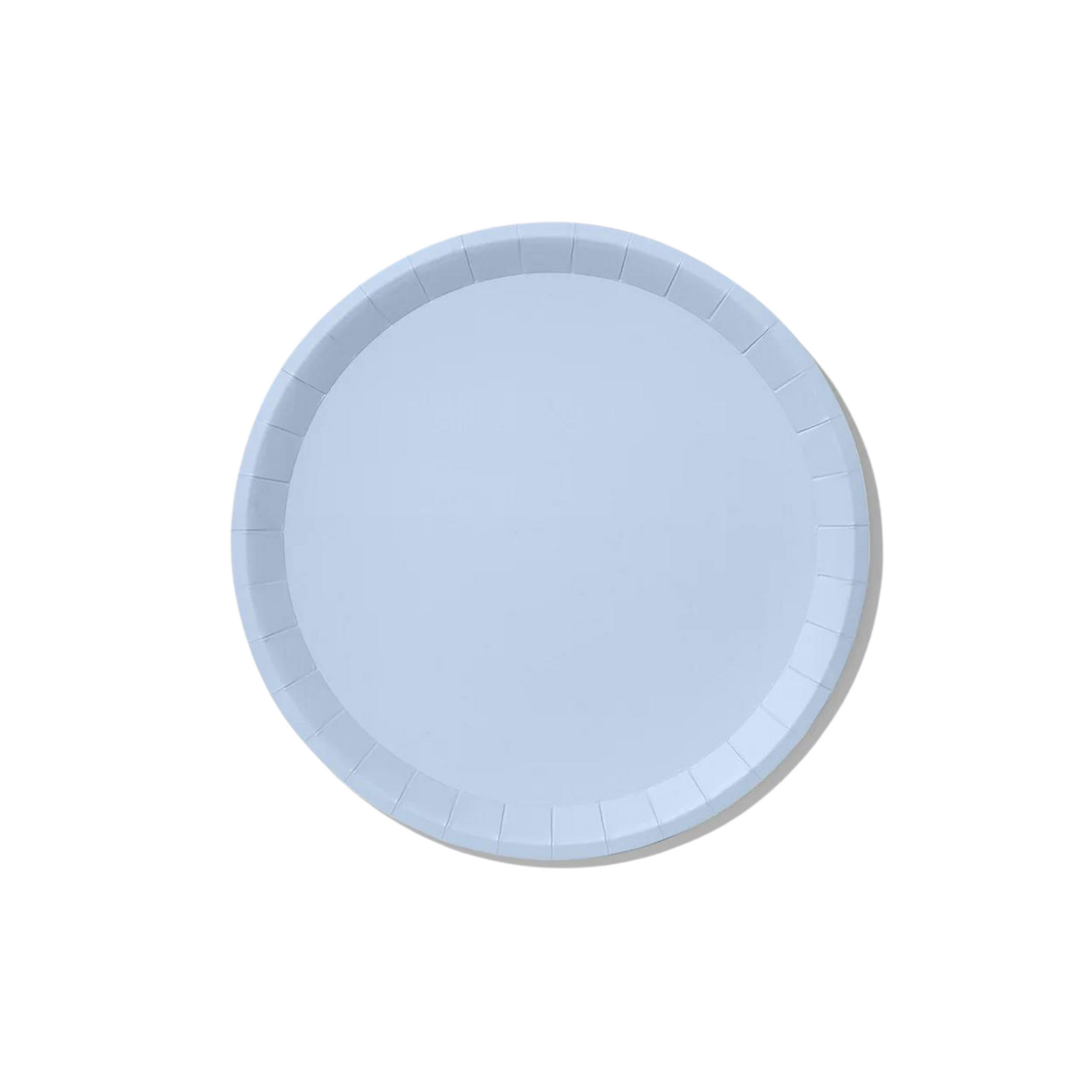 PALE BLUE LARGE PAPER PLATES – CONFETTIMYPARTY