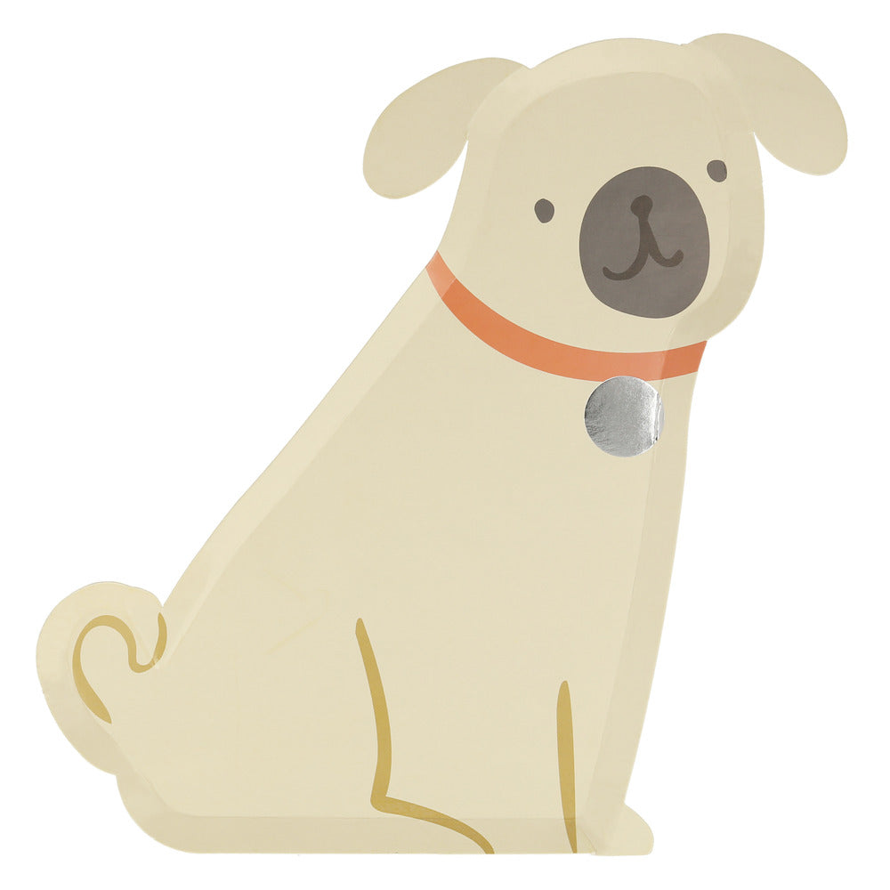 PUG PLATES BY MERI MERI – CONFETTIMYPARTY