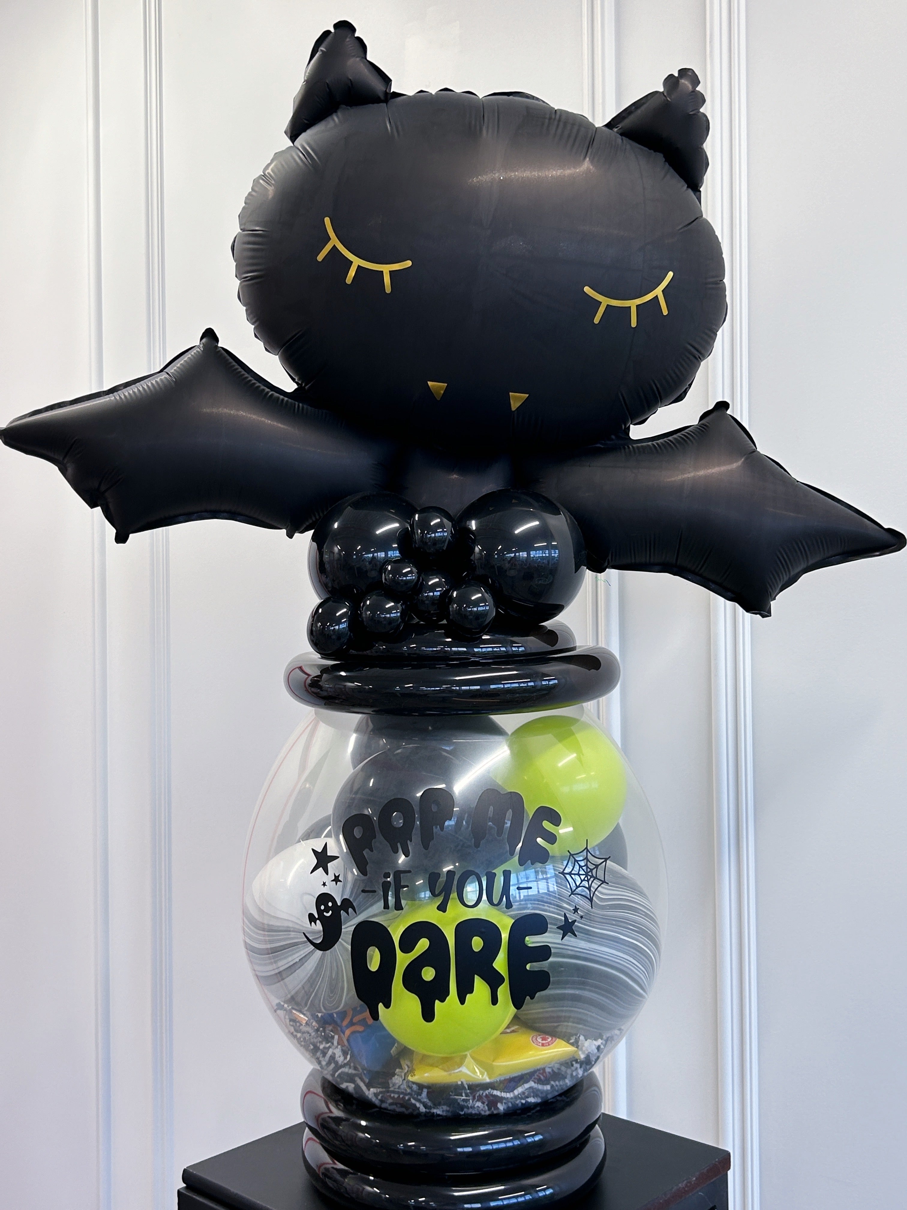 SPOOKY BAT BALLOON POPPER – CONFETTIMYPARTY