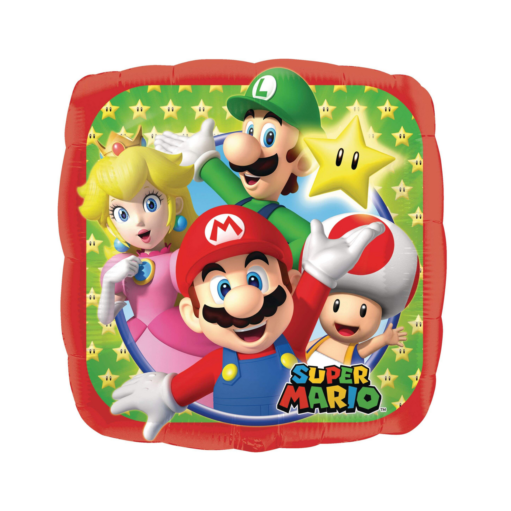 SUPER MARIO BROS. FOIL BALLOON – CONFETTIMYPARTY