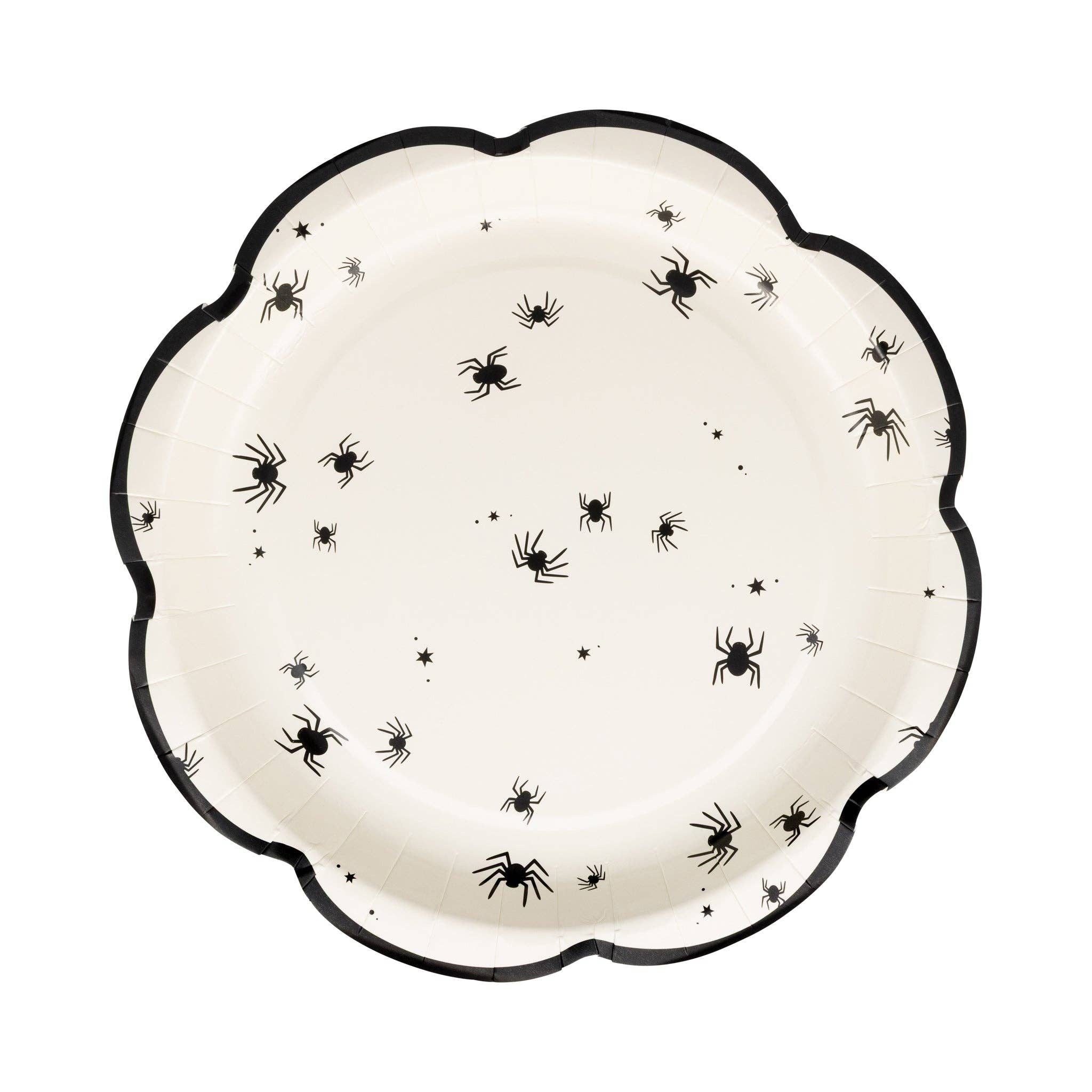 TINY SPIDER PLATES | HALLOWEEN PARTY SUPPLIES TORONTO – CONFETTIMYPARTY