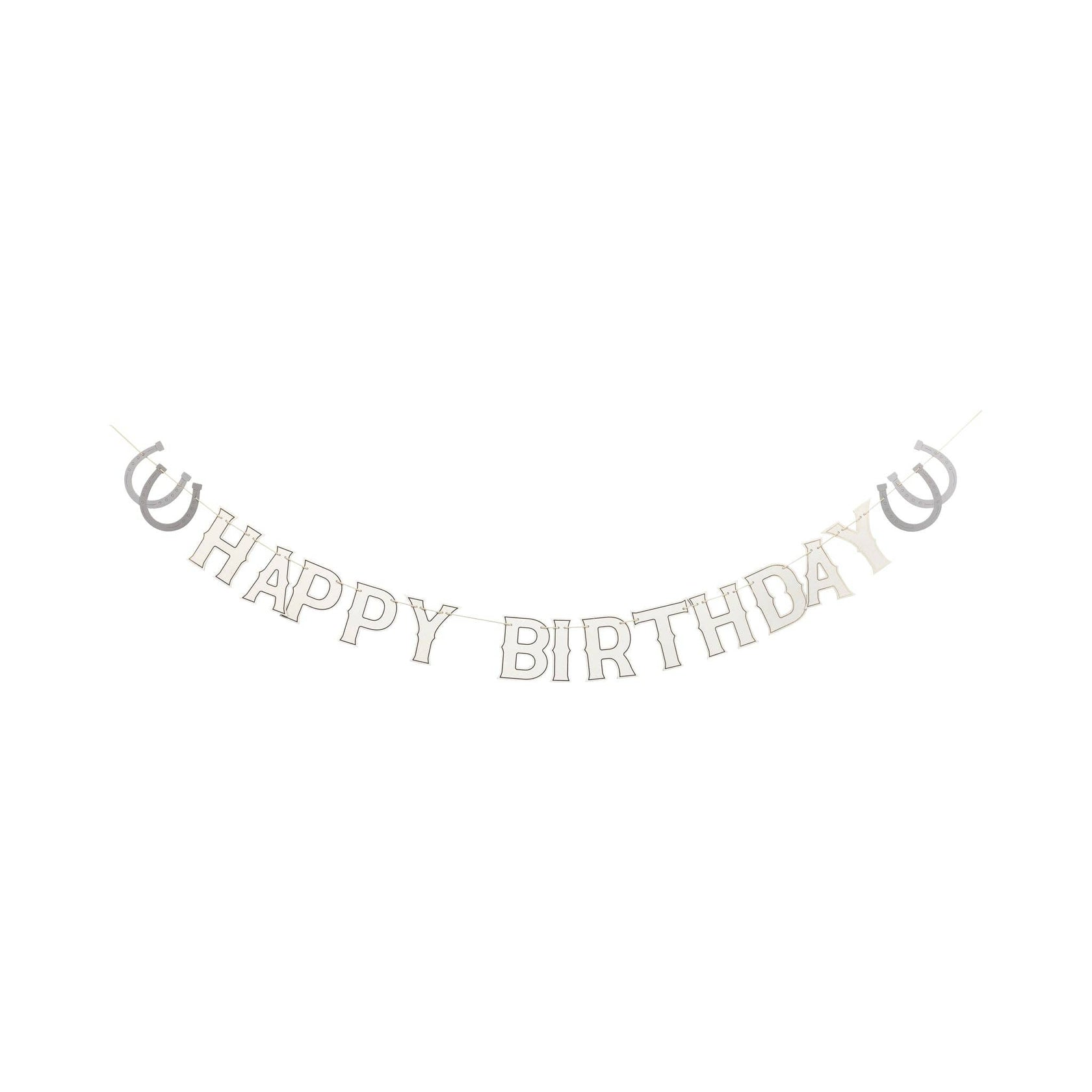 WESTERN HAPPY BIRTHDAY BANNER – CONFETTIMYPARTY